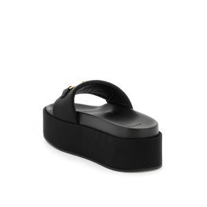 Versace | Shoes | Versace Medusa Biggie Satin Platform Slides | Poshmark